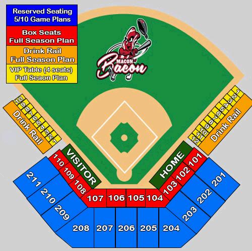 2018 Macon Bacon Baseball Tickets